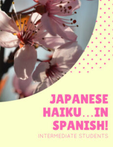 Japanese Haiku - Spanish Sub Lesson Plan for Intermediate Students ...