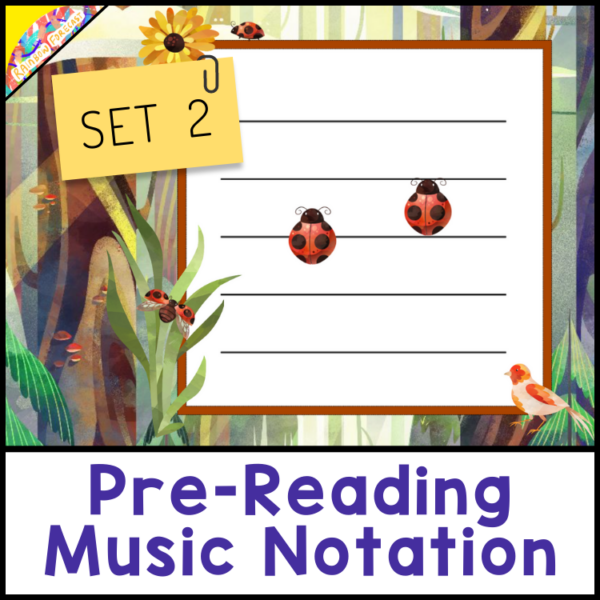 Pre-Reading Music Note Identification Set 2, Spatial and Pattern ...