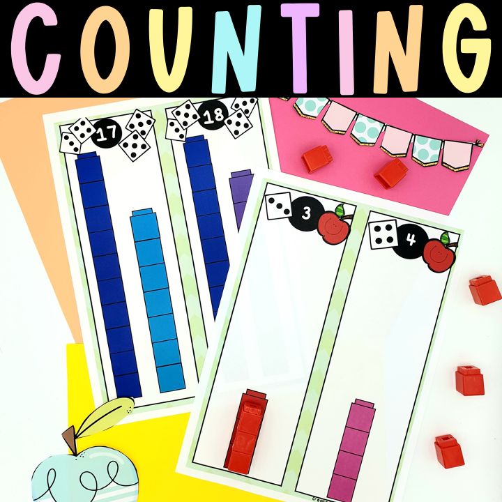 Counting One-to-One Correspondence Activity Pre-K Kindergarten | Made ...