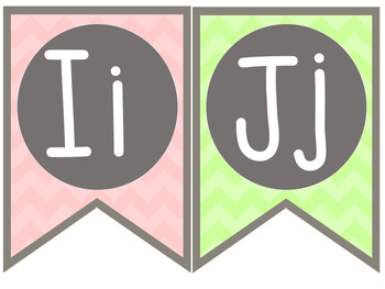 Alphabet Bunting Pastel Class Decor Pre-K Kindergarten 1st Grade | Made ...