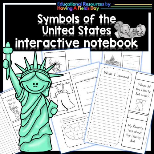 United States Symbols Interactive Notebook | Made By Teachers