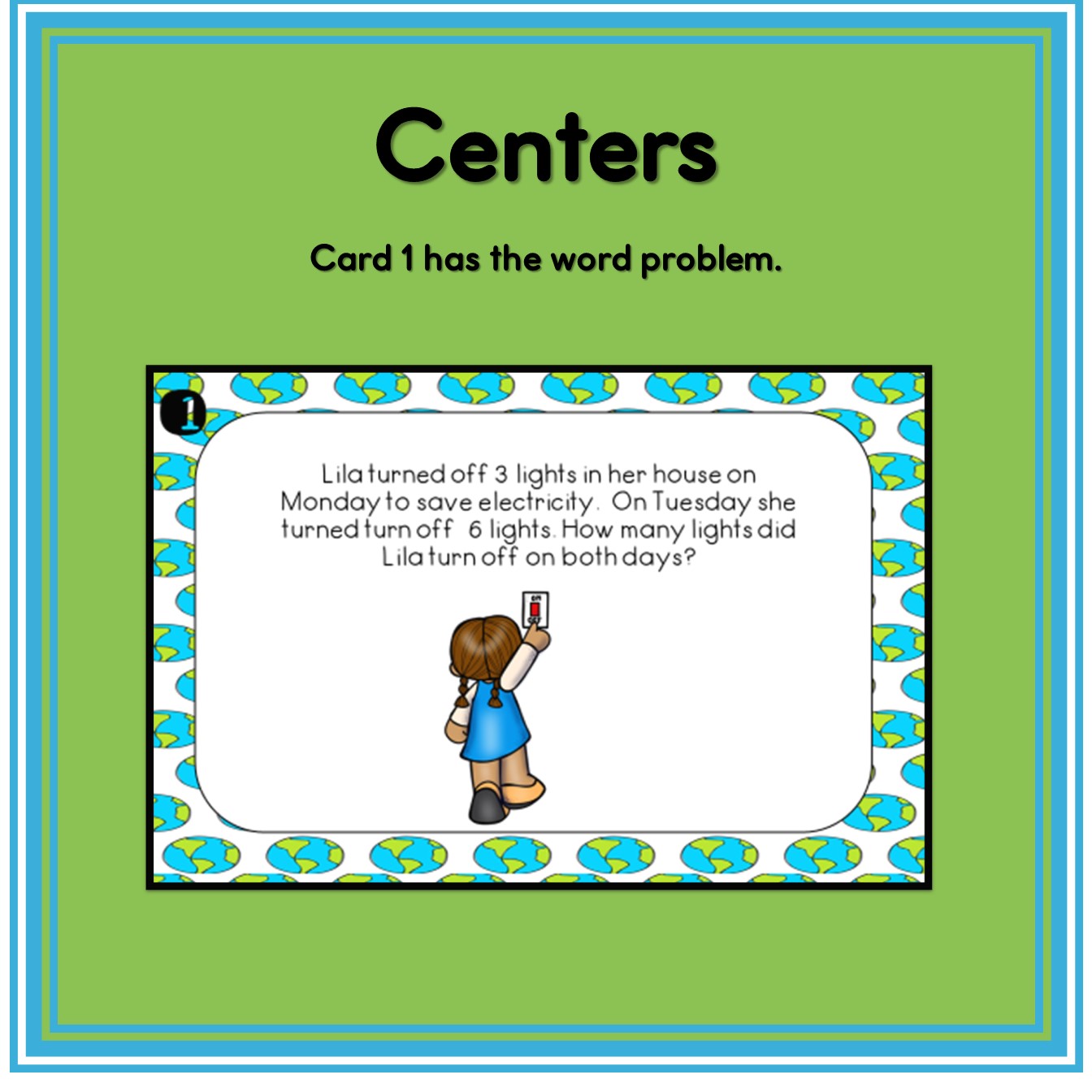 Earth Day Addition and Subtraction Word Problems | Centers | Worksheets ...