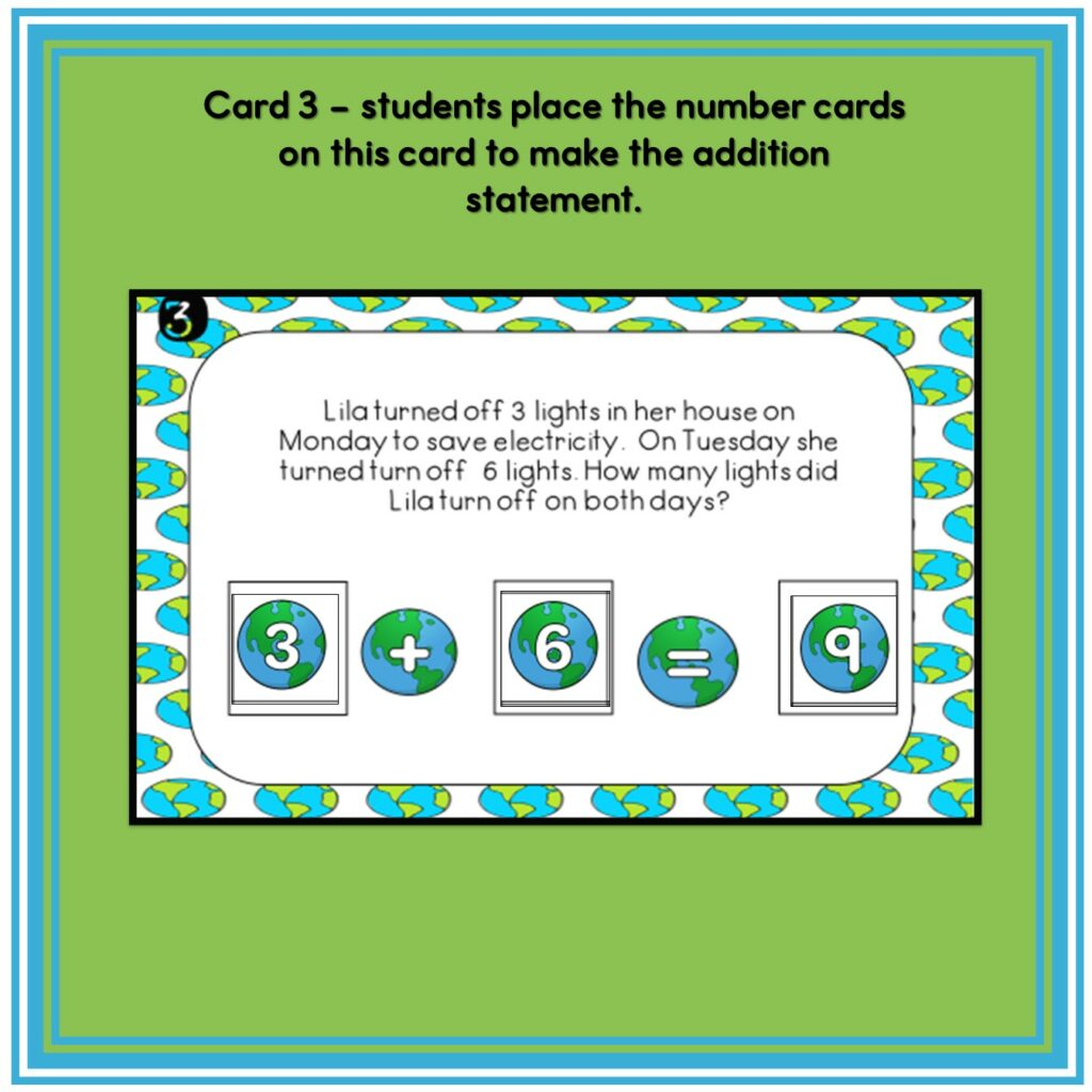 Earth Day Addition and Subtraction Word Problems | Centers | Worksheets ...