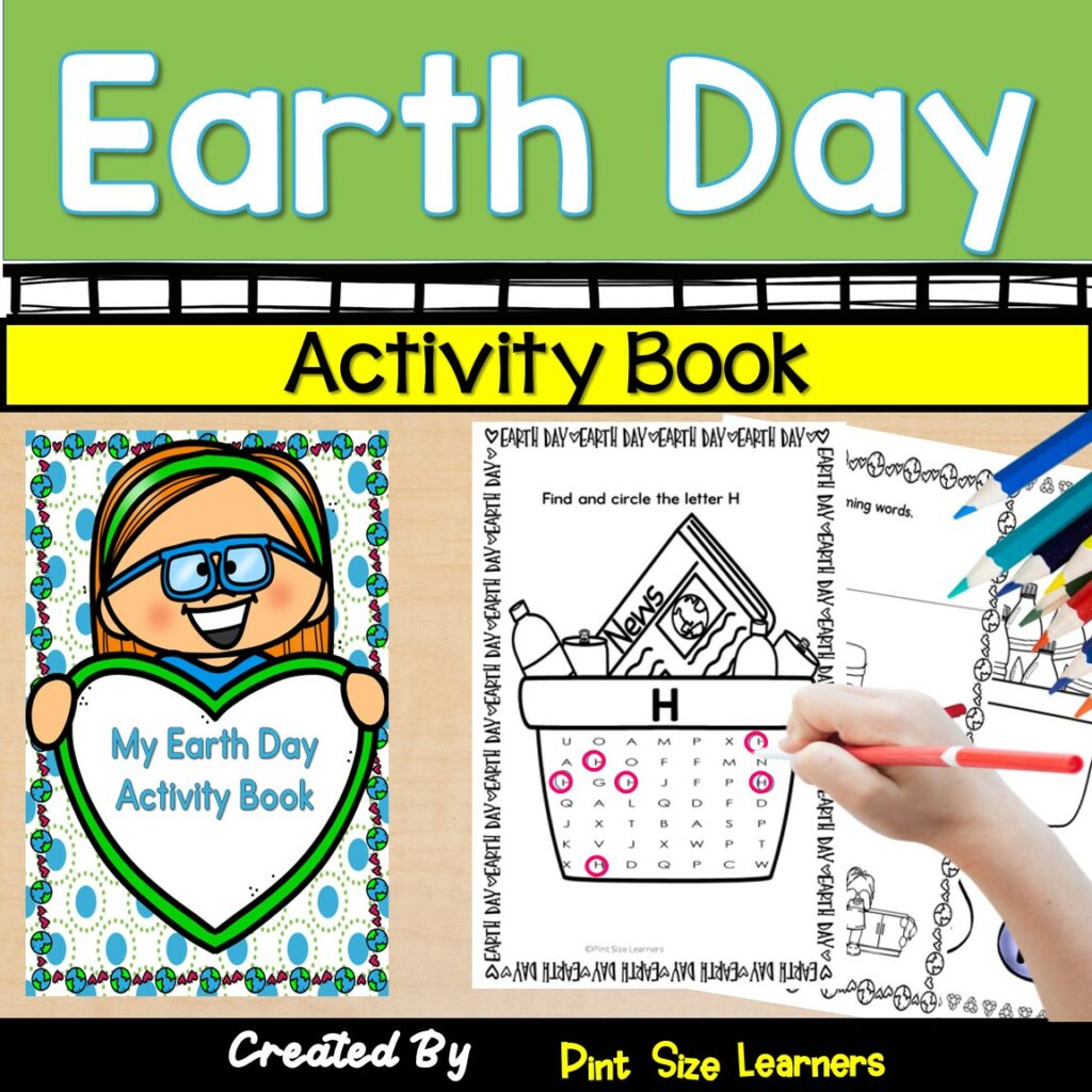 Earth Day Activity Book | Kindergarten | First Grade | Made By Teachers