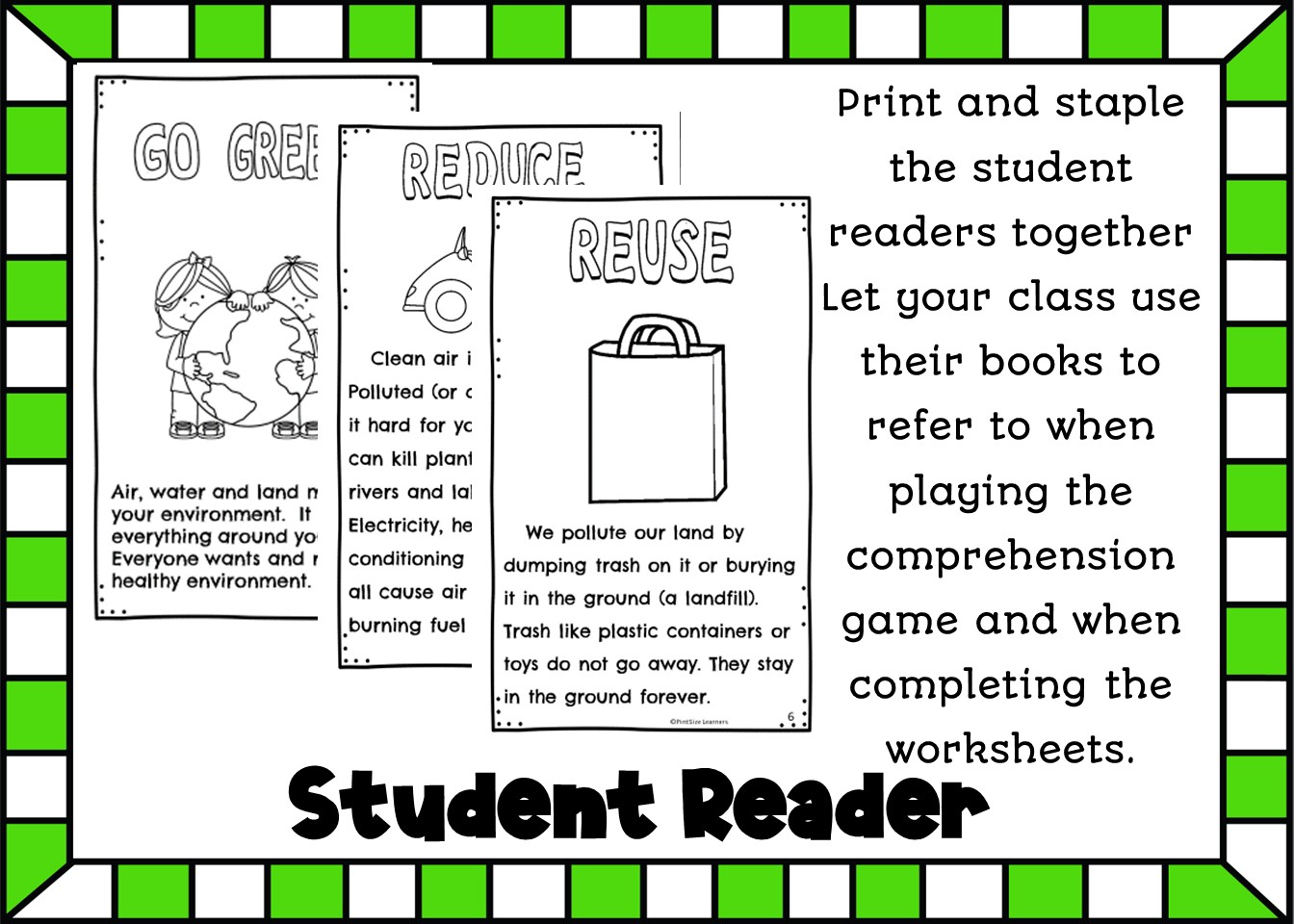 Earth Day Center Activities and Worksheets for 2nd Grade and 3rd Grade ...