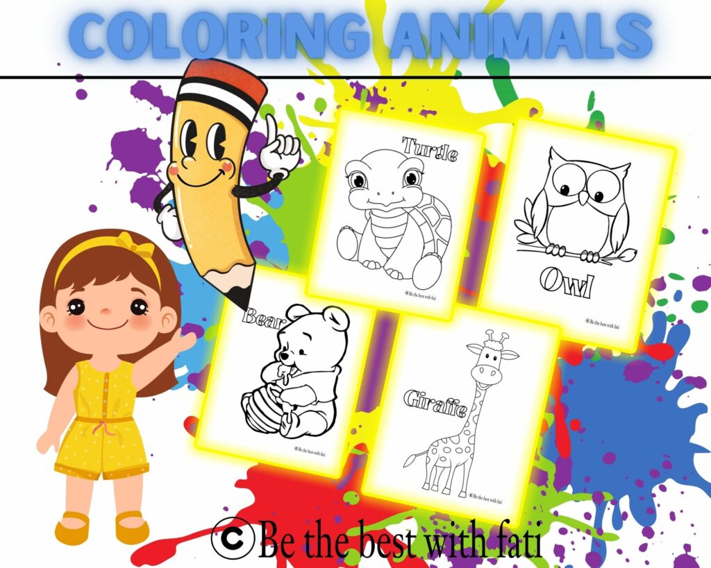 30 animal coloring sheets | Made By Teachers