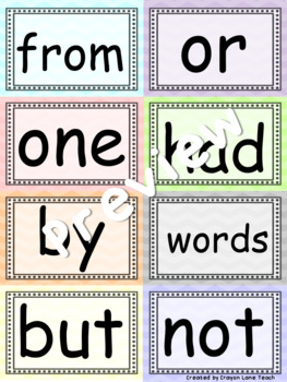 Sight Word Flash Cards First 100 Fry Words Kindergarten 1st Grade ...