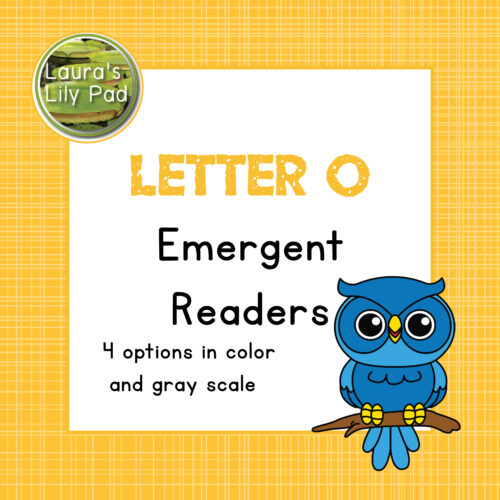 Alphabet Letter O Emergent Readers Set | Made By Teachers
