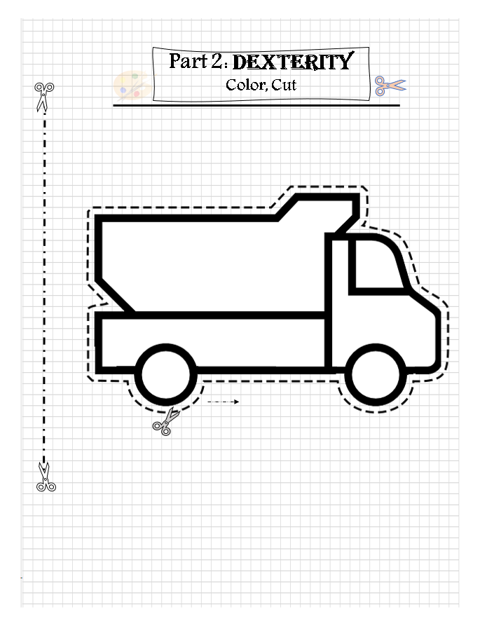 Scissor skills beginner, a preschool activity book for kids ages 3-5 ...