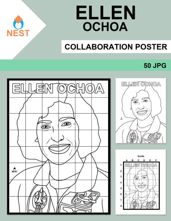 Ellen Ochoa Collaboration Poster | Made By Teachers
