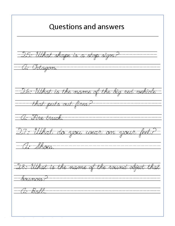 Cursive handwriting workbook for kids: Cursive for beginners. letter tracing & Handwriting booK ...
