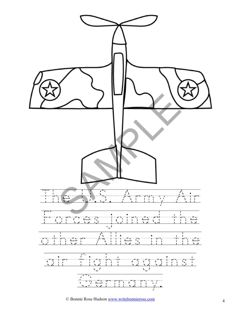 World War II Coloring Book-Level B | Made By Teachers