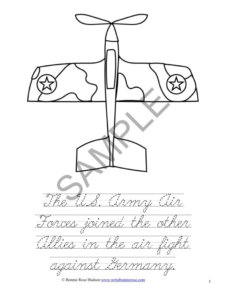 World War II Coloring Book-Level C | Made By Teachers