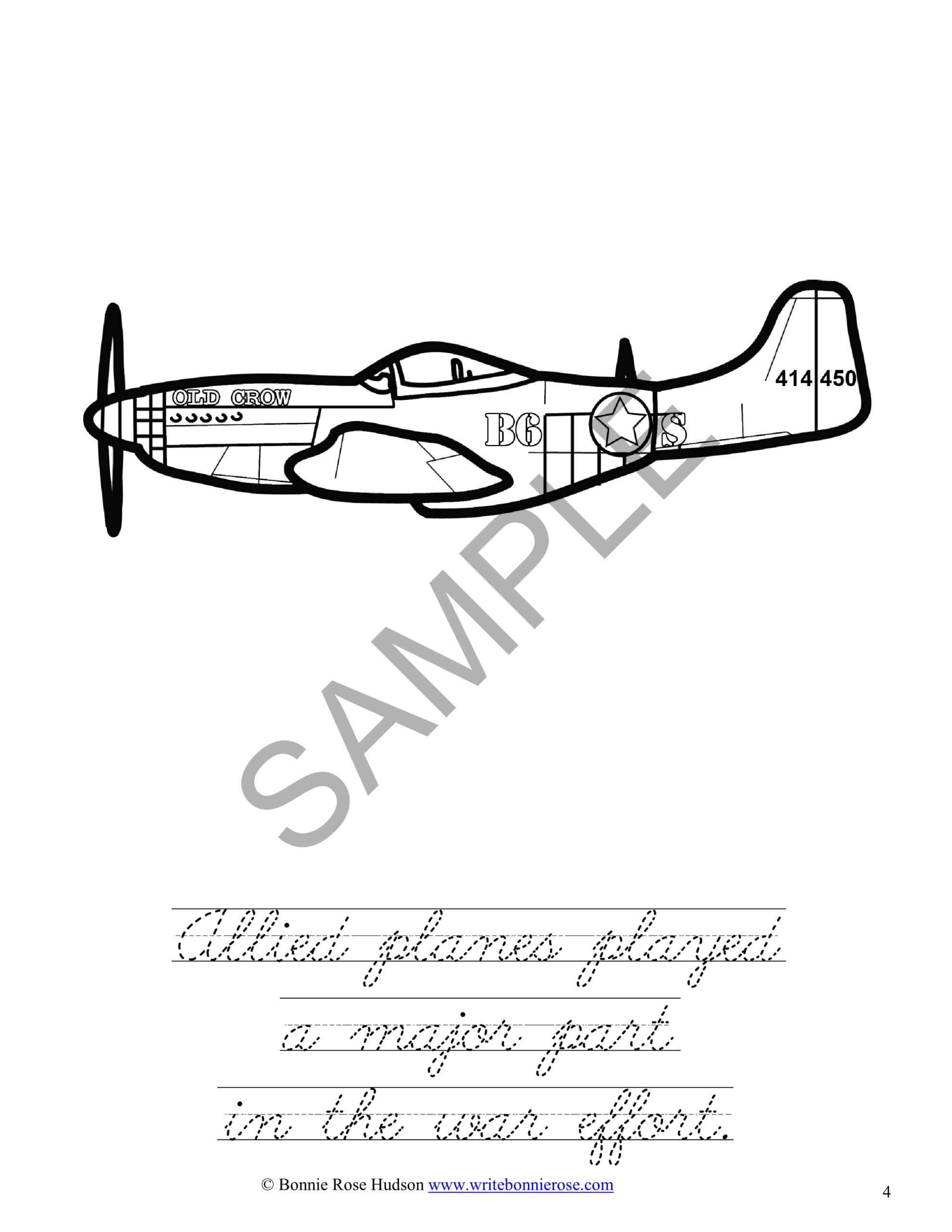World War II Coloring Book-Level C | Made By Teachers