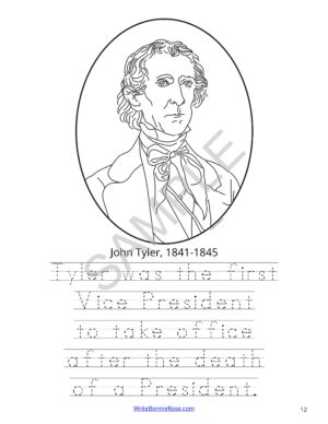 U.S. Presidents Coloring Book-Level B | Made By Teachers