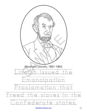 U.S. Presidents Coloring Book-Level B | Made By Teachers