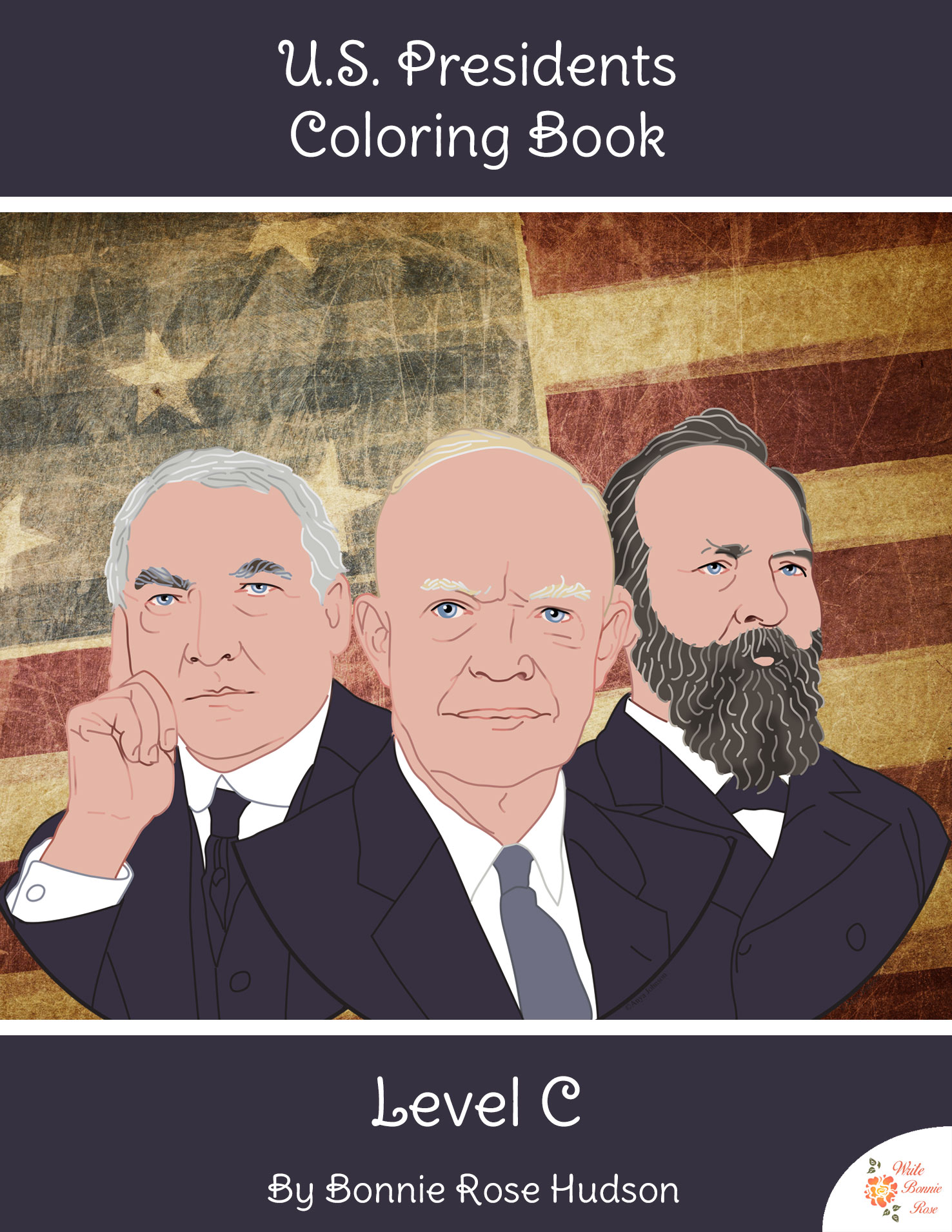 U.S. Presidents Coloring Book-Level C | Made By Teachers