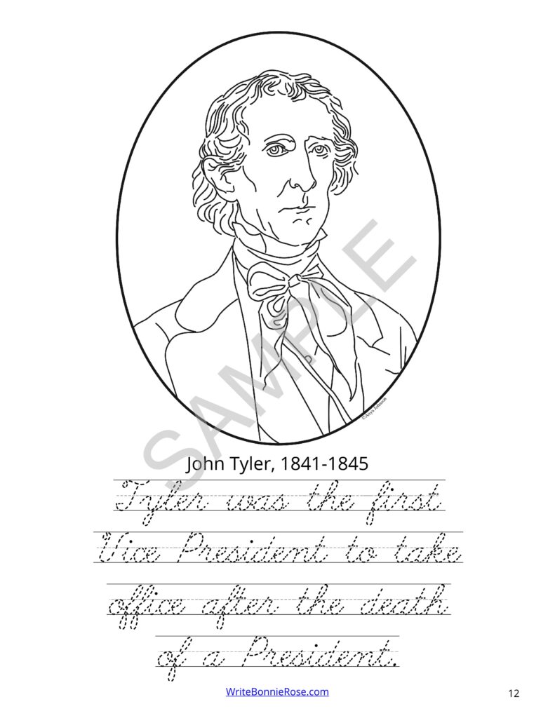 U.S. Presidents Coloring Book-Level C | Made By Teachers