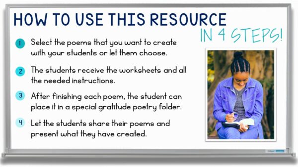 Motivation Poetry Writing Activities - Poem Templates - Print and ...