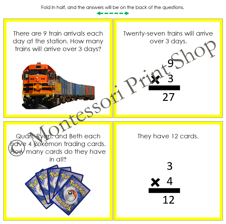 Multiplication Word Problems Set 2 (color-coded) - Dynamic ...