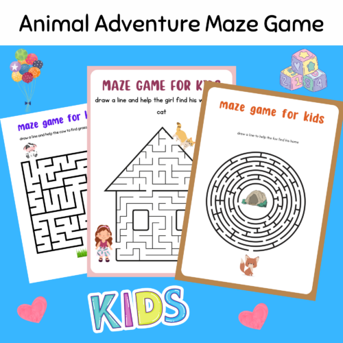 Teach Problem-Solving with Our Fun Maze Game for Children! | Made By ...