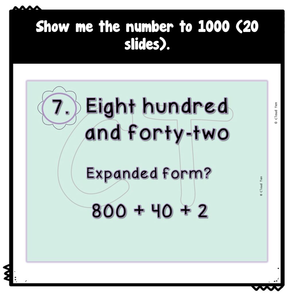 Representing numbers to 1,200 | Made By Teachers