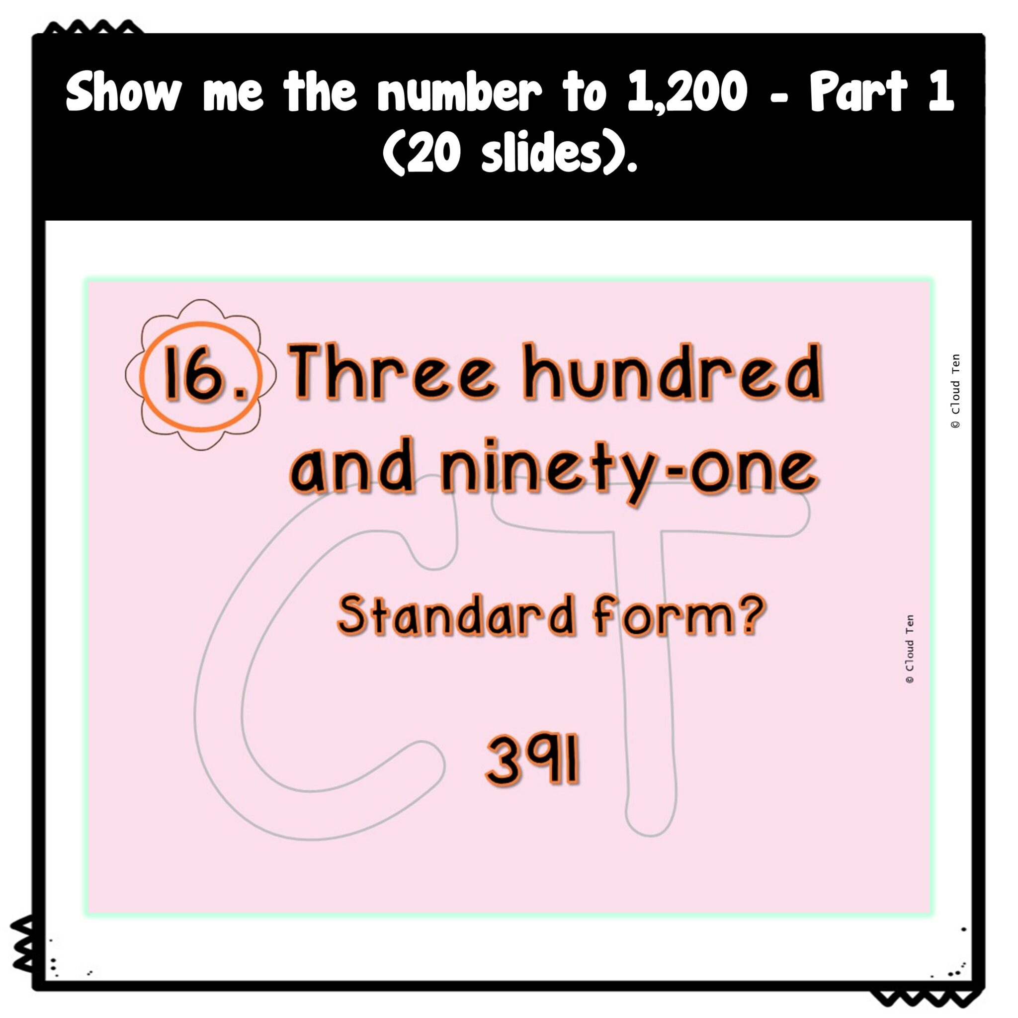 Representing numbers to 1,200 | Made By Teachers