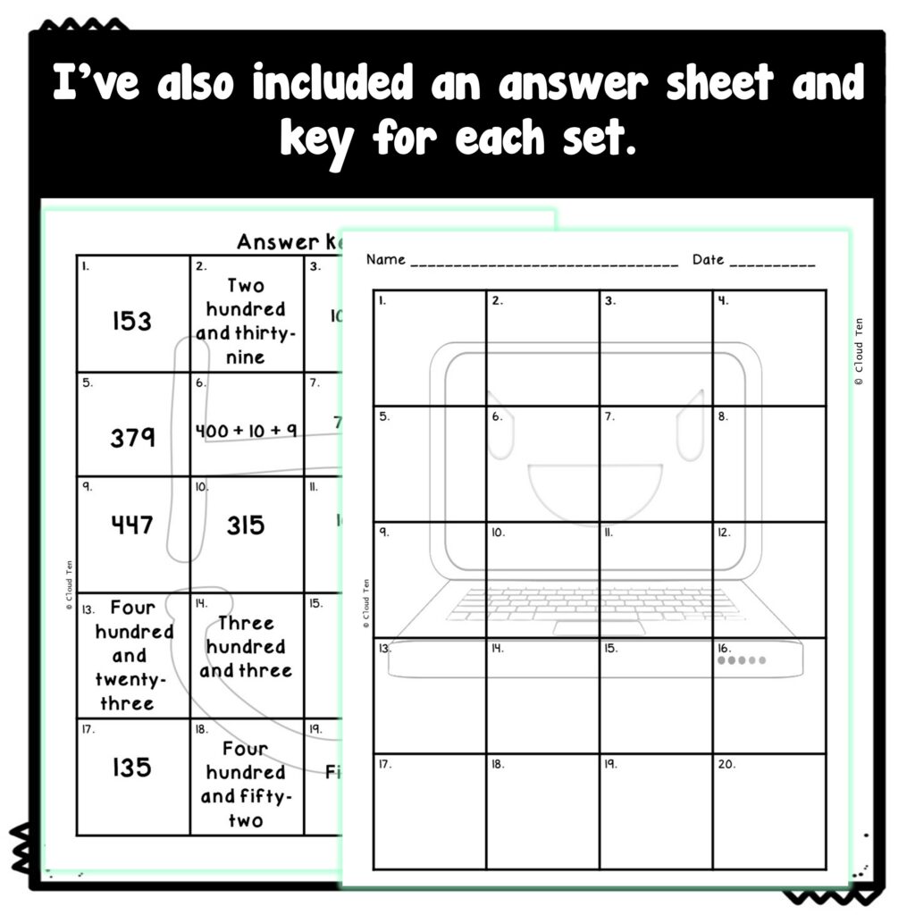 Representing numbers to 1,200 | Made By Teachers