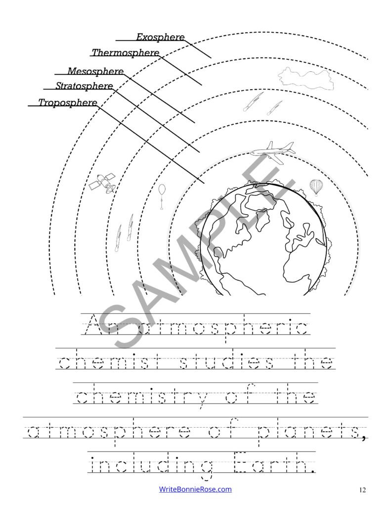 Types of Scientists Coloring Book-Level B | Made By Teachers
