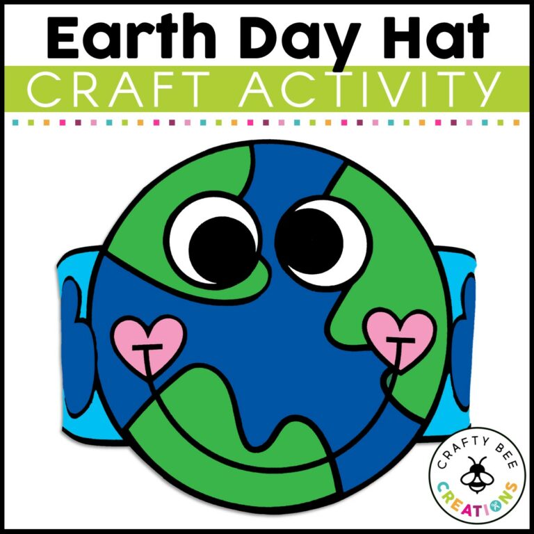 Earth Day Hat Craft | Earth Day Activities | I Can Save the Earth ...