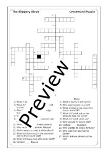 Lemony Snicket "The Slippery Slope" worksheets | Made By Teachers