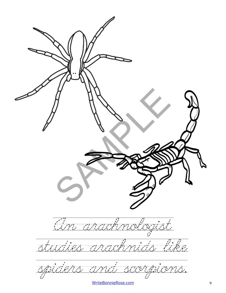 Types of Scientists Coloring Book-Level C | Made By Teachers