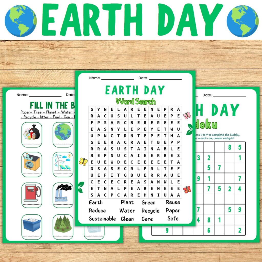 Get Students Excited About Earth Day with These Hands-On Activity Book ...