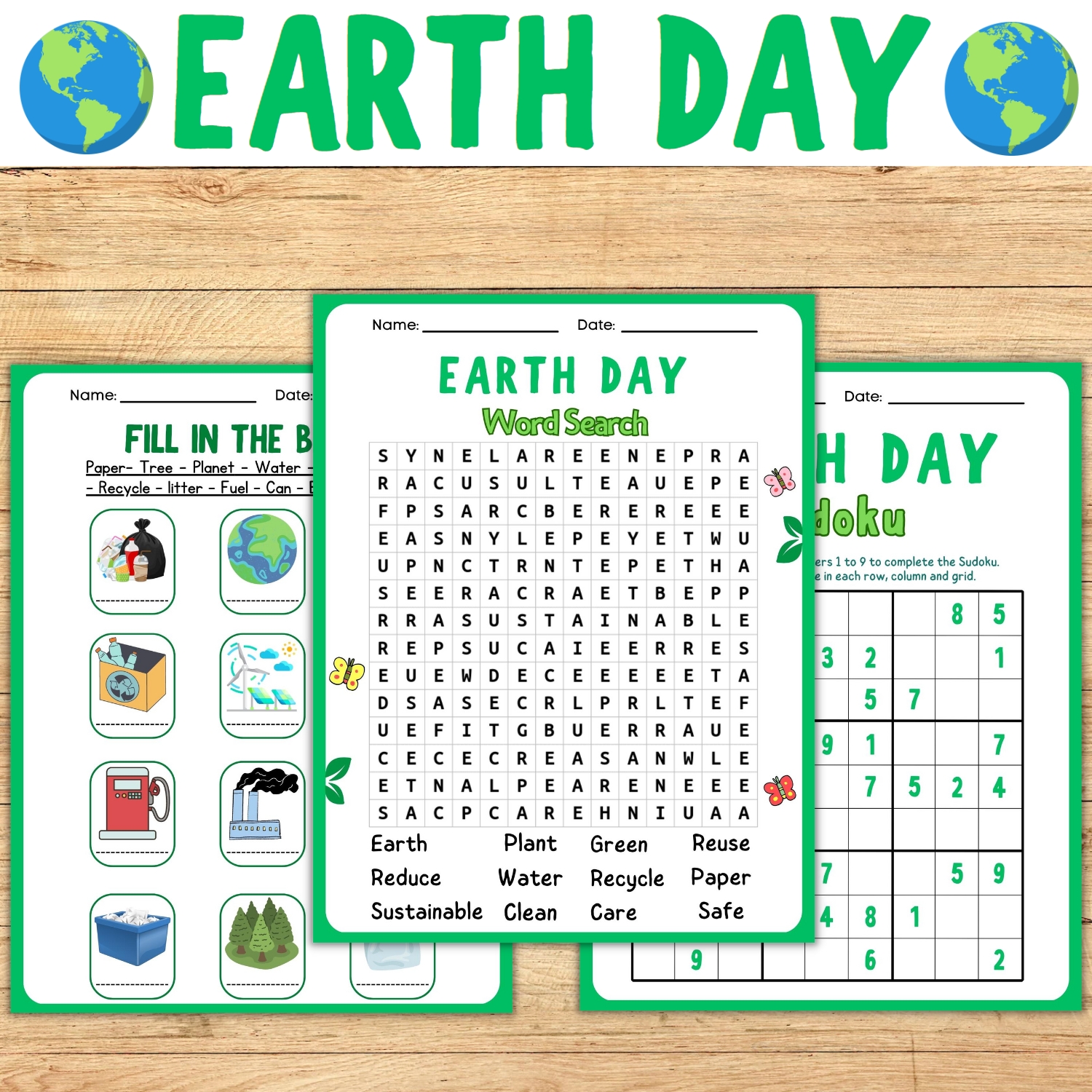 Get Students Excited About Earth Day with These Hands-On Activity Book ...