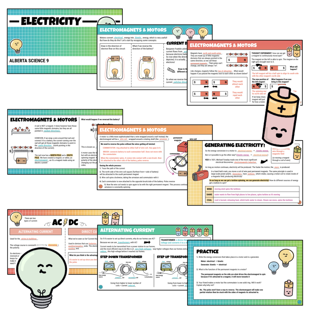 Electromagnets and Motors Notes & Practice | Made By Teachers