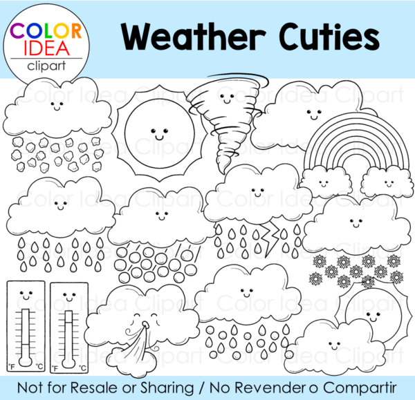 Weather Cuties | Made By Teachers