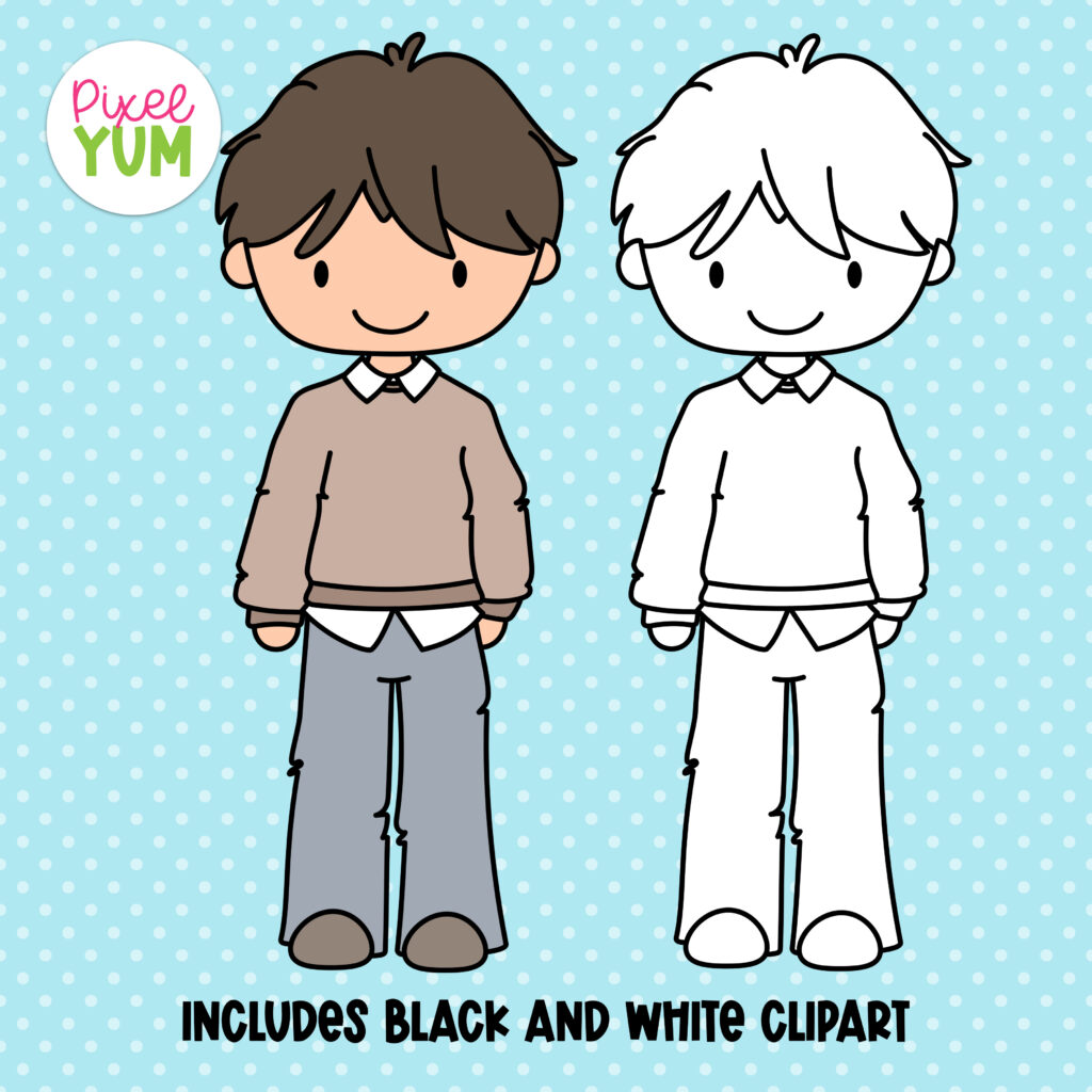 Teachers & Staff Clipart - School Adults Clip Art - Commercial Use OK ...