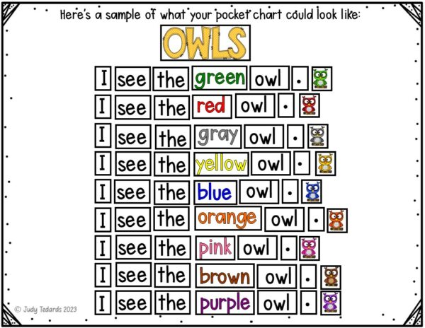 Build Your Own Pocket Chart Sentences {Fall Theme} | Made By Teachers