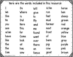 Build Your Own Pocket Chart Sentences {Farm Theme} | Made By Teachers