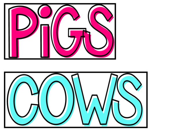 Build Your Own Pocket Chart Sentences {Farm Theme} | Made By Teachers