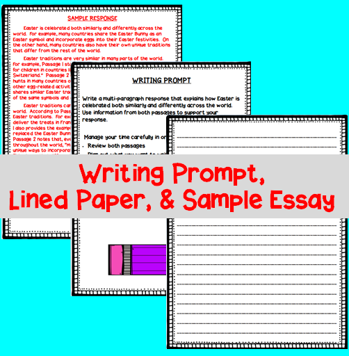 Easter Paired Passages with Questions and Essay Prompt - 5th & 6th ...