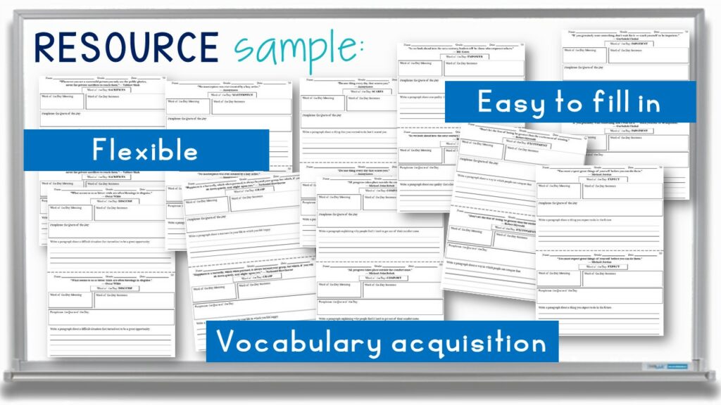 Quote of the Day - Motivational Quotes - Print and Digital ELA Bell ...