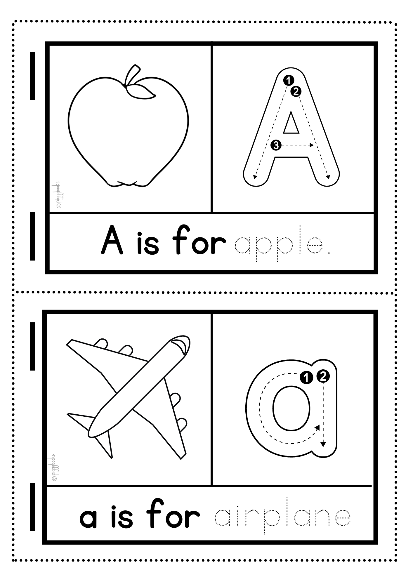 Handwriting practice Tracing, coloring mini books Bundle Special ...