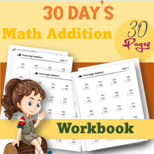 30 Days challenge Three digit addition worksheets | Made By Teachers