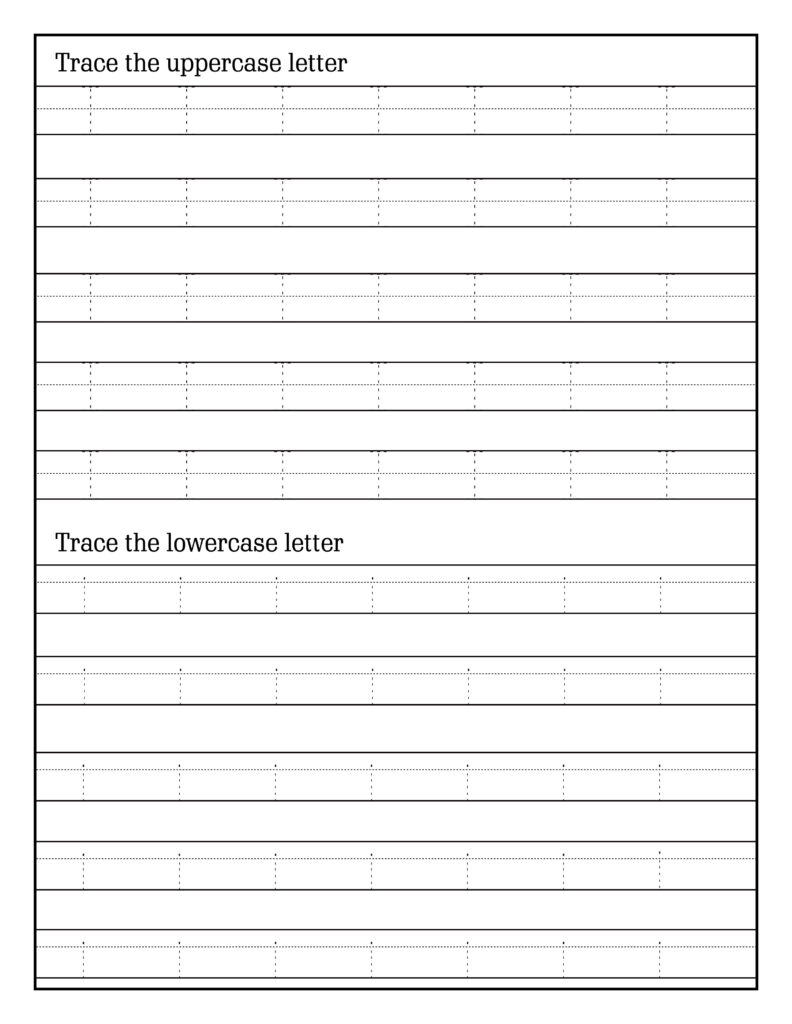 Alphabet Tracing & Coloring Book | Made By Teachers