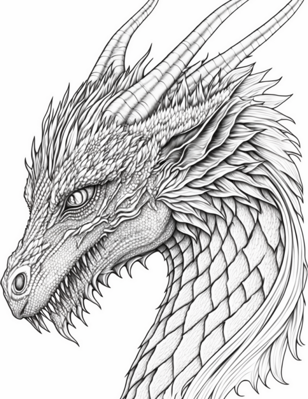 Dragon Coloring Pages For Kids & Adults | Made By Teachers
