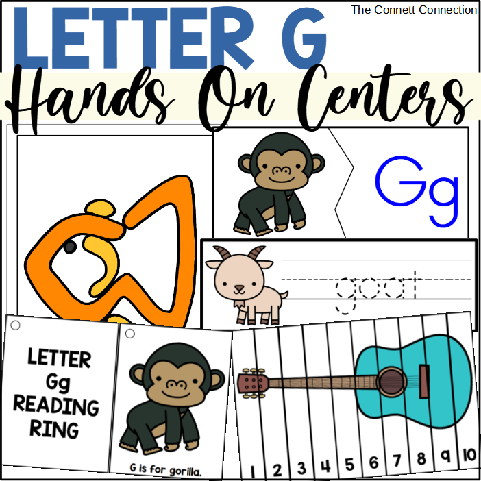 Letter G Hands On Centers | Made By Teachers