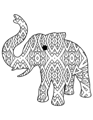 "Jumbo Fun: An Exciting Elephant Coloring Adventure!" | Made By Teachers