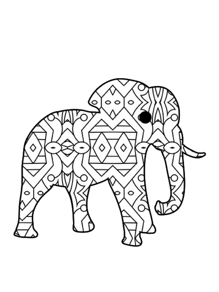 "Jumbo Fun: An Exciting Elephant Coloring Adventure!" | Made By Teachers