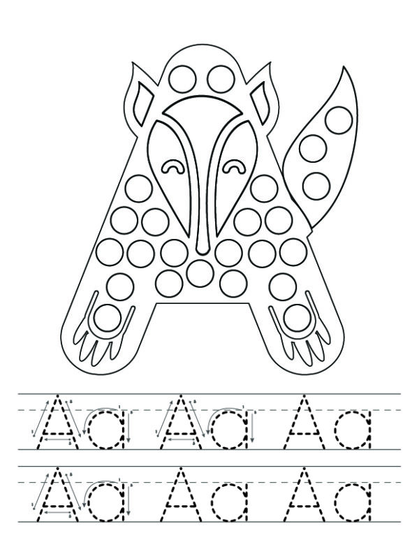 ⭐Alphabets animals Dot Marker Tracing from A to Z⭐ | Made By Teachers